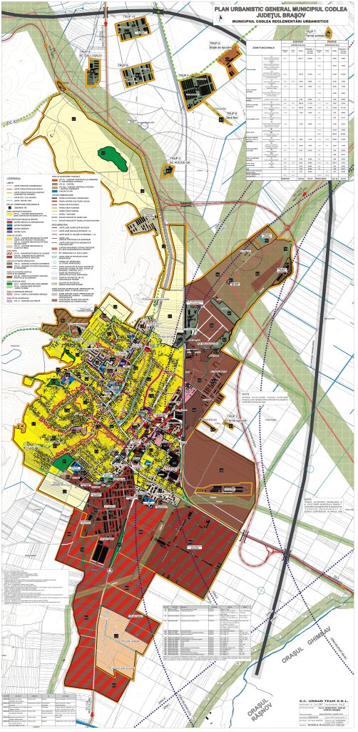 Plan Urbanistic General (PUG) – URBAN TEAM – studii / documentatii de ...